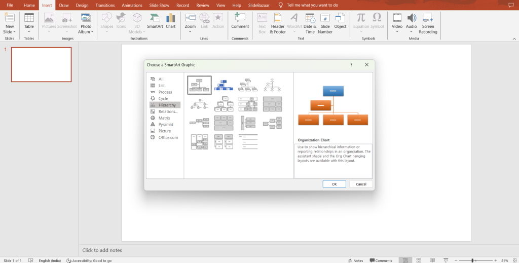 How to Easily Create an Organizational Chart in PowerPoint